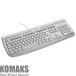 Keyboard Logitech White Internet Italian Layout