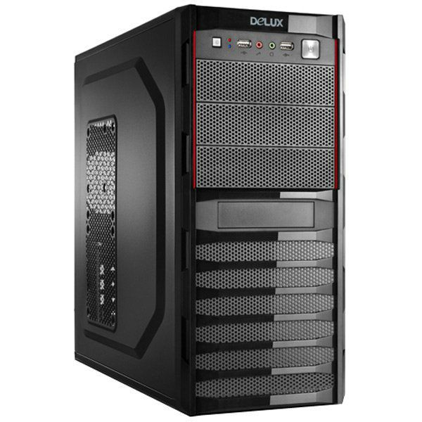 PC Case DELUX DLC-MV419, 400W Midi Tower - Komaks wholesales store