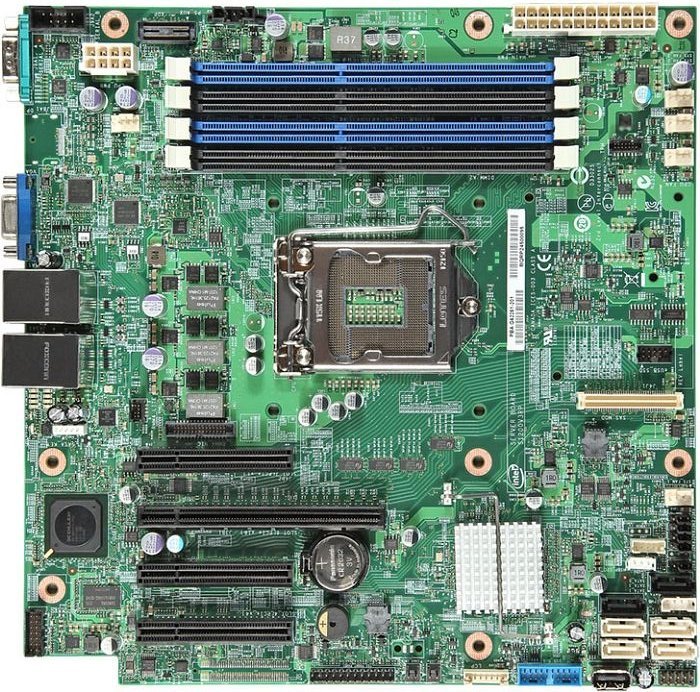 Server motherboard INTEL C222 Socket 1150
